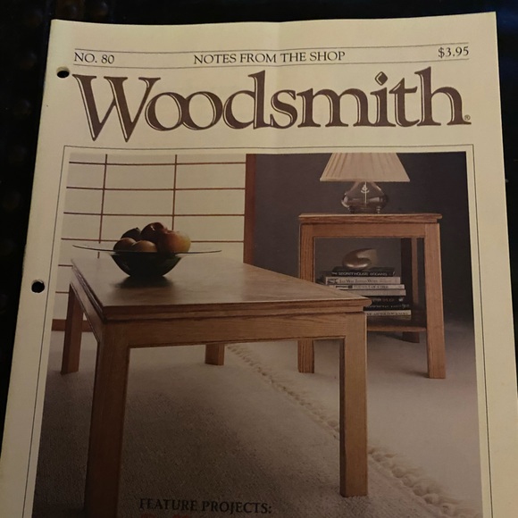 Woodsmith | Other | 5 Woodsmith Magazine Number 80 April 1992 Coffee ...
